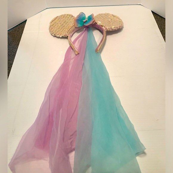 Disney | Costumes | Disney Parks Butterfly Fairy Minnie Mouse Ears Veil ...